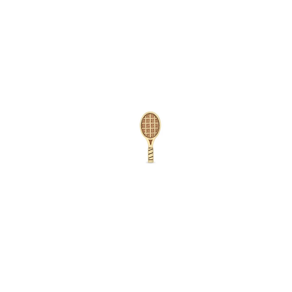 Itty Bitty Tennis Racquet Stud | 14k – Anne Sportun Fine Jewellery